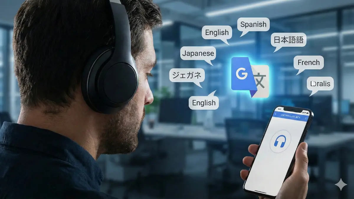 Google Translate’s New Live Translate Feature Using Headphones Launches ...